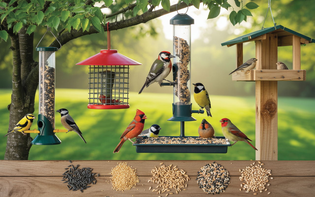 Bird Feeding: Seeds, Suet & Feeder Guide